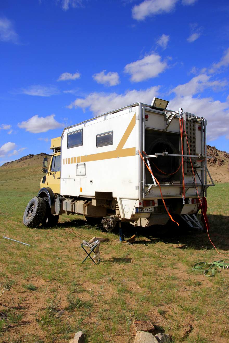 Mercedes Unimog 1550 als Reisemobil Wohnmobil Expeditionsfahrzeug ...