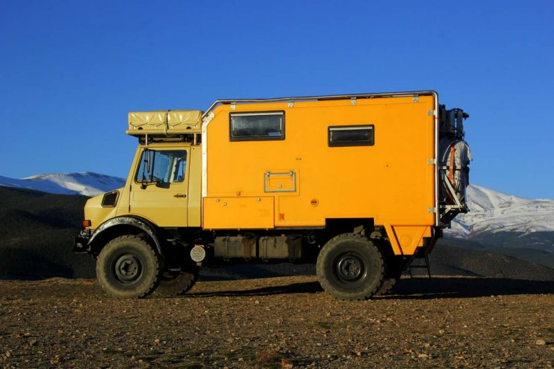 Mercedes Unimog 1550 als Reisemobil Wohnmobil Expeditionsfahrzeug ...